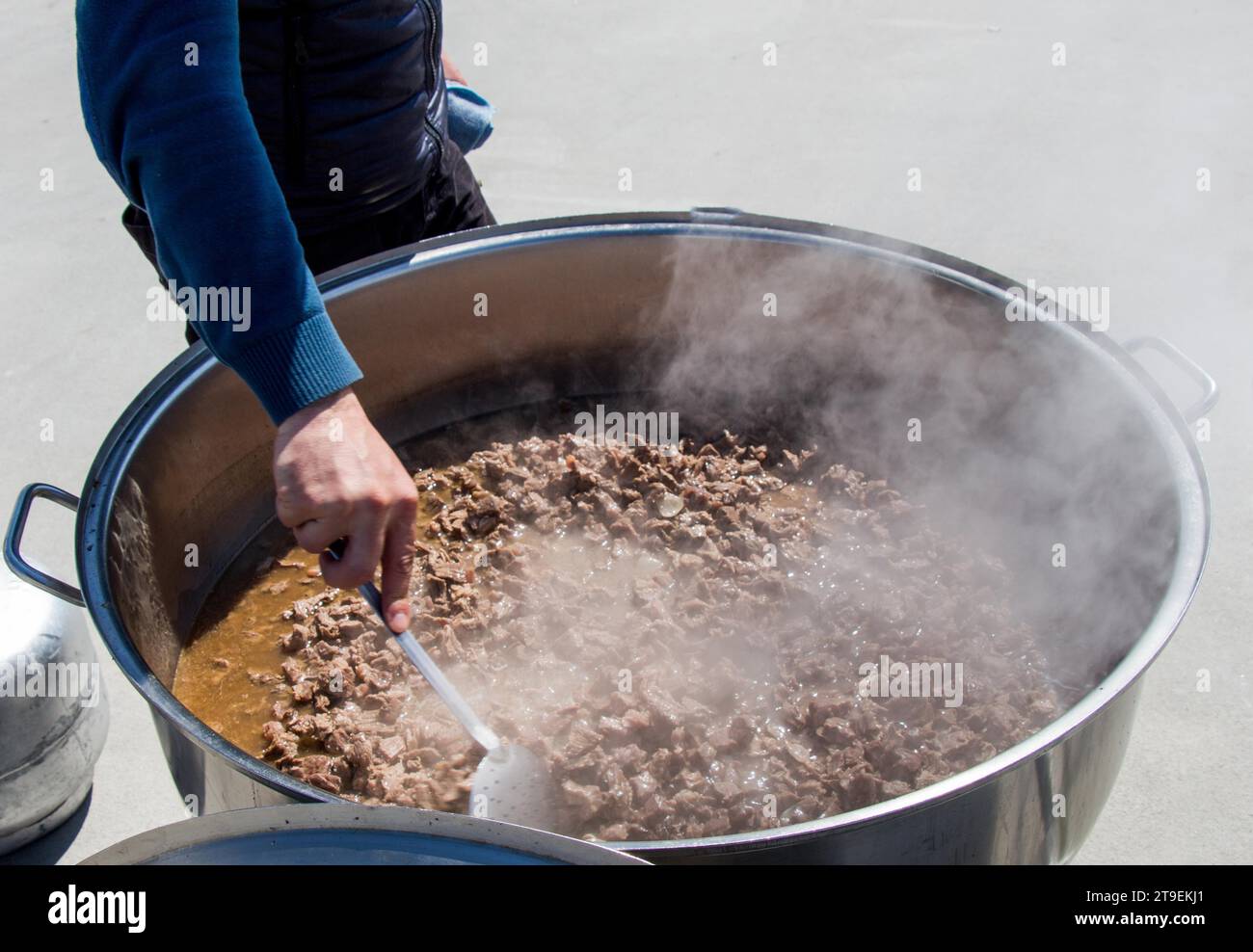 Meat dish made in traditional Turkish style Stock Photo - Alamy
