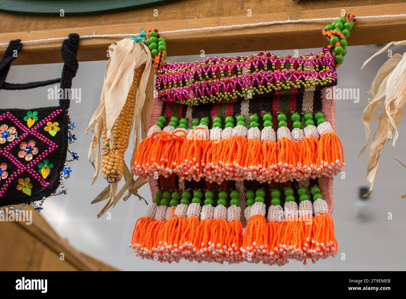 Selection of Ottoman Turkish traditional tassels in various colors ...