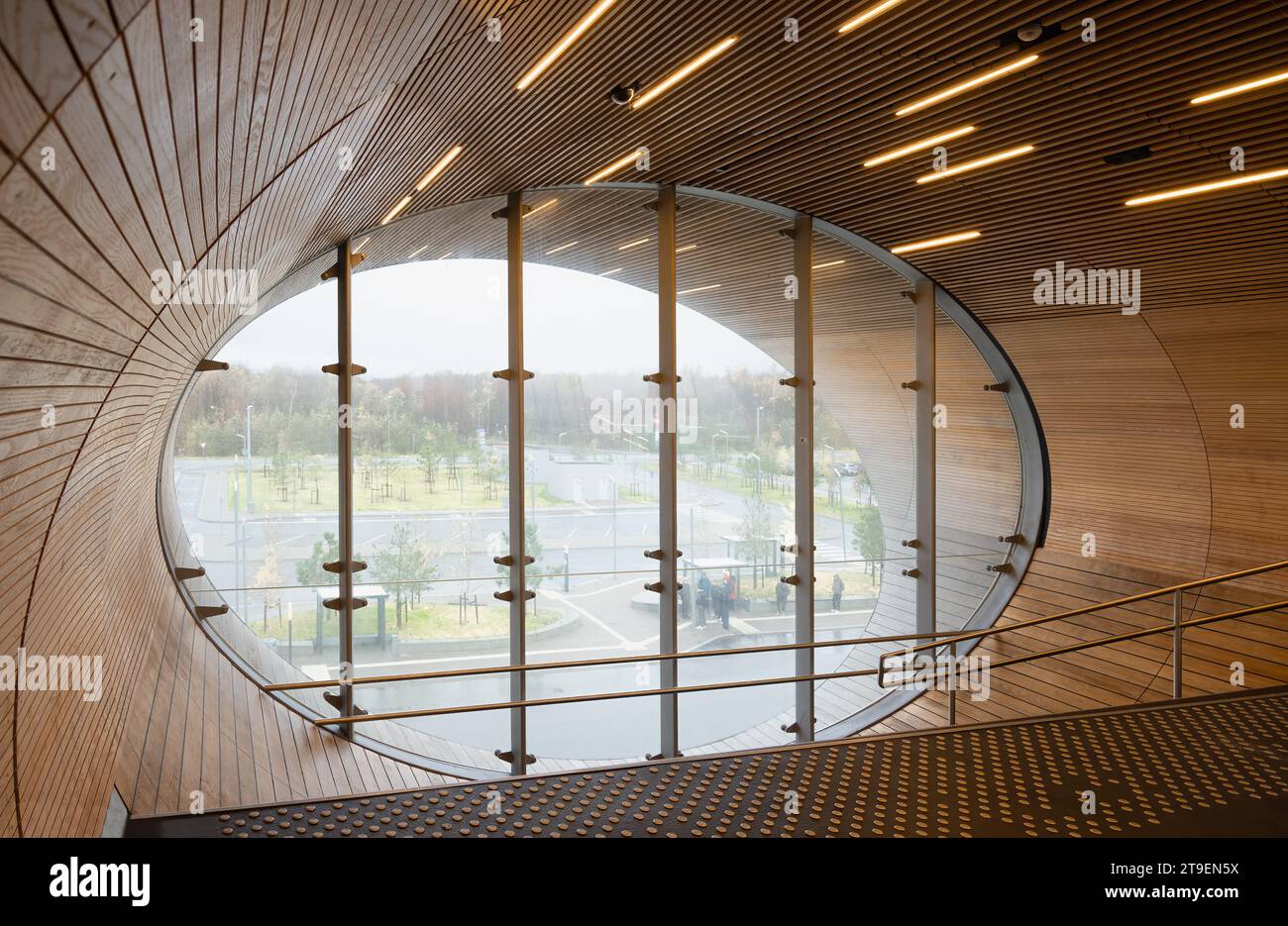 Køge, Denmark - Køge Nord Station by Cobe Architects Stock Photo - Alamy