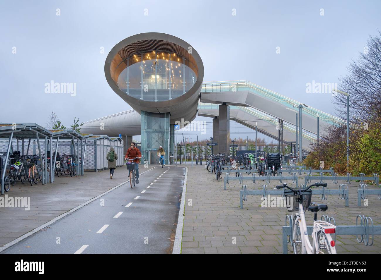 Køge, Denmark - Køge Nord Station by Cobe Architects Stock Photo - Alamy