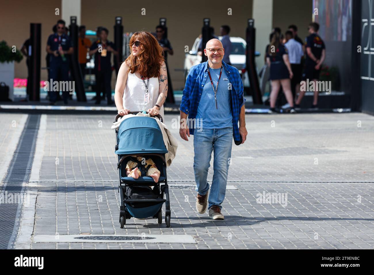 VILLENEUVE Jacques (can), former F1 Champion and TV presenter of Canal ...