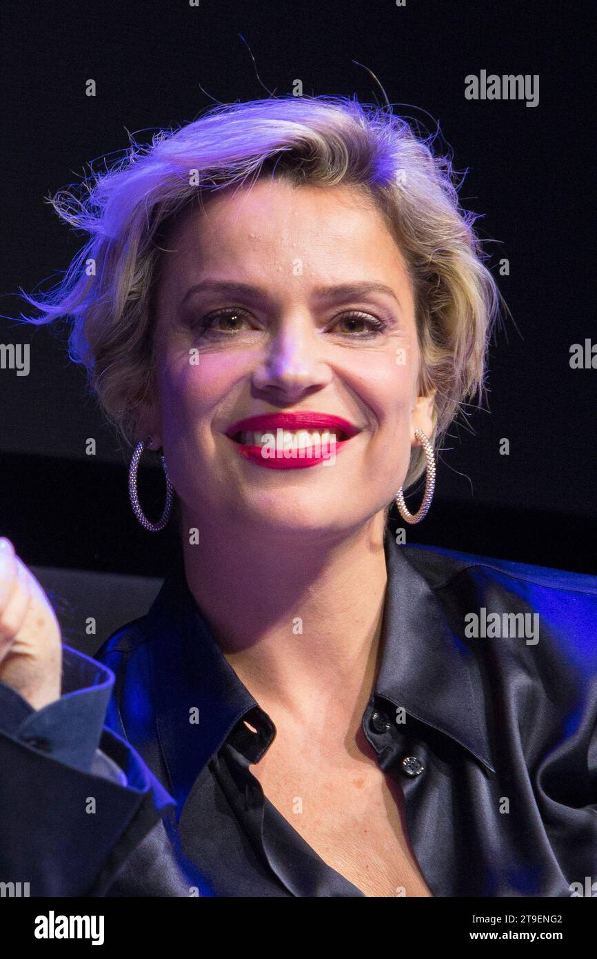 Torino, Italy. 24th Nov, 2023. Italian actress Micaela Ramazzotti ...