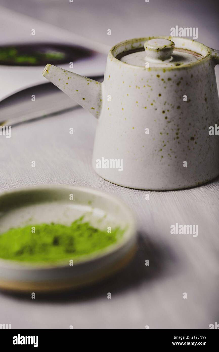 Matcha energy drinks hi-res stock photography and images - Alamy