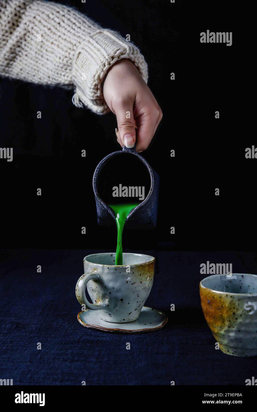 Beautiful images of matcha and matcha drinks, how to prepare matcha tea ...