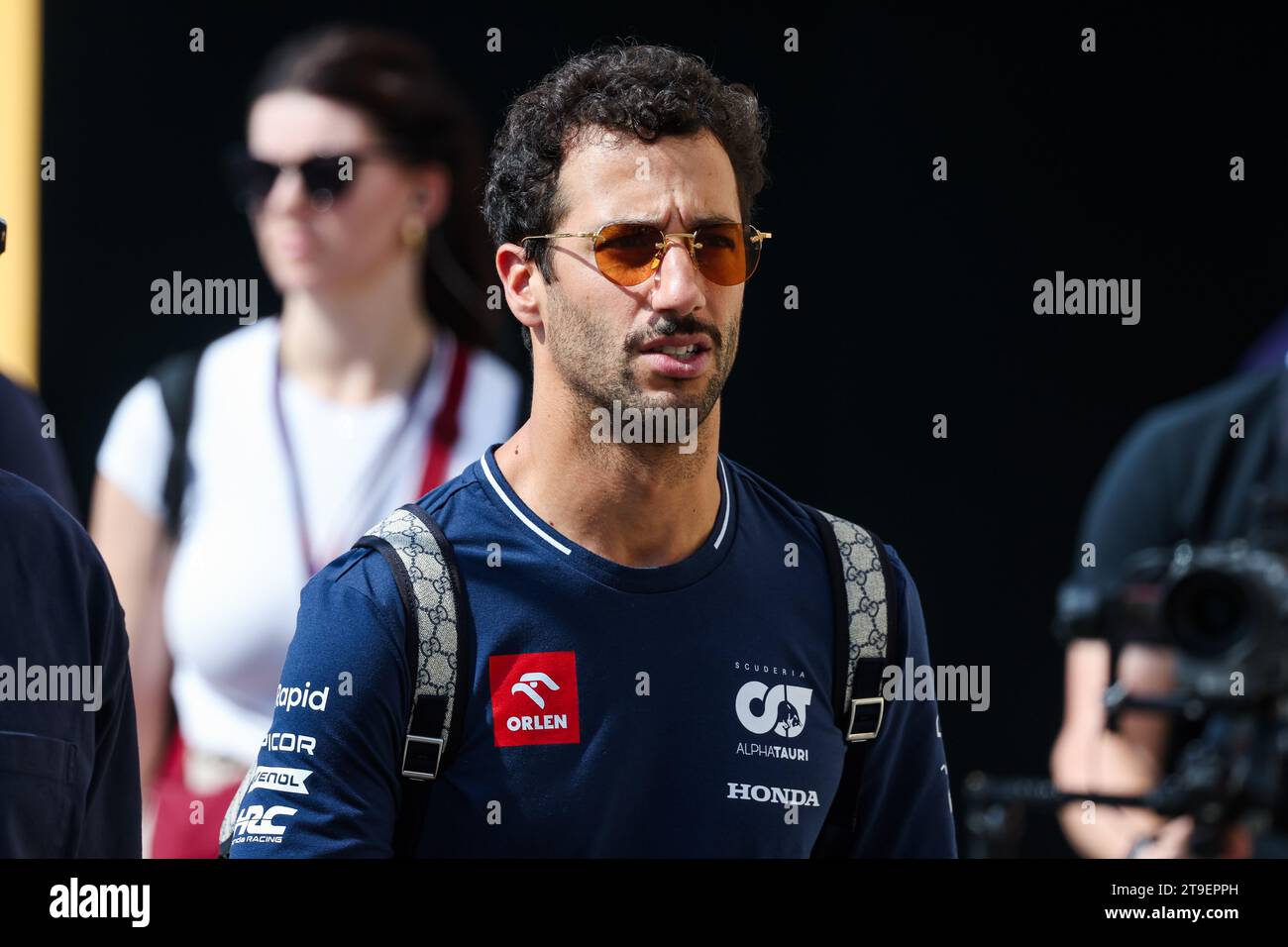 RICCIARDO Daniel (aus), Scuderia AlphaTauri AT04, portrait during the ...