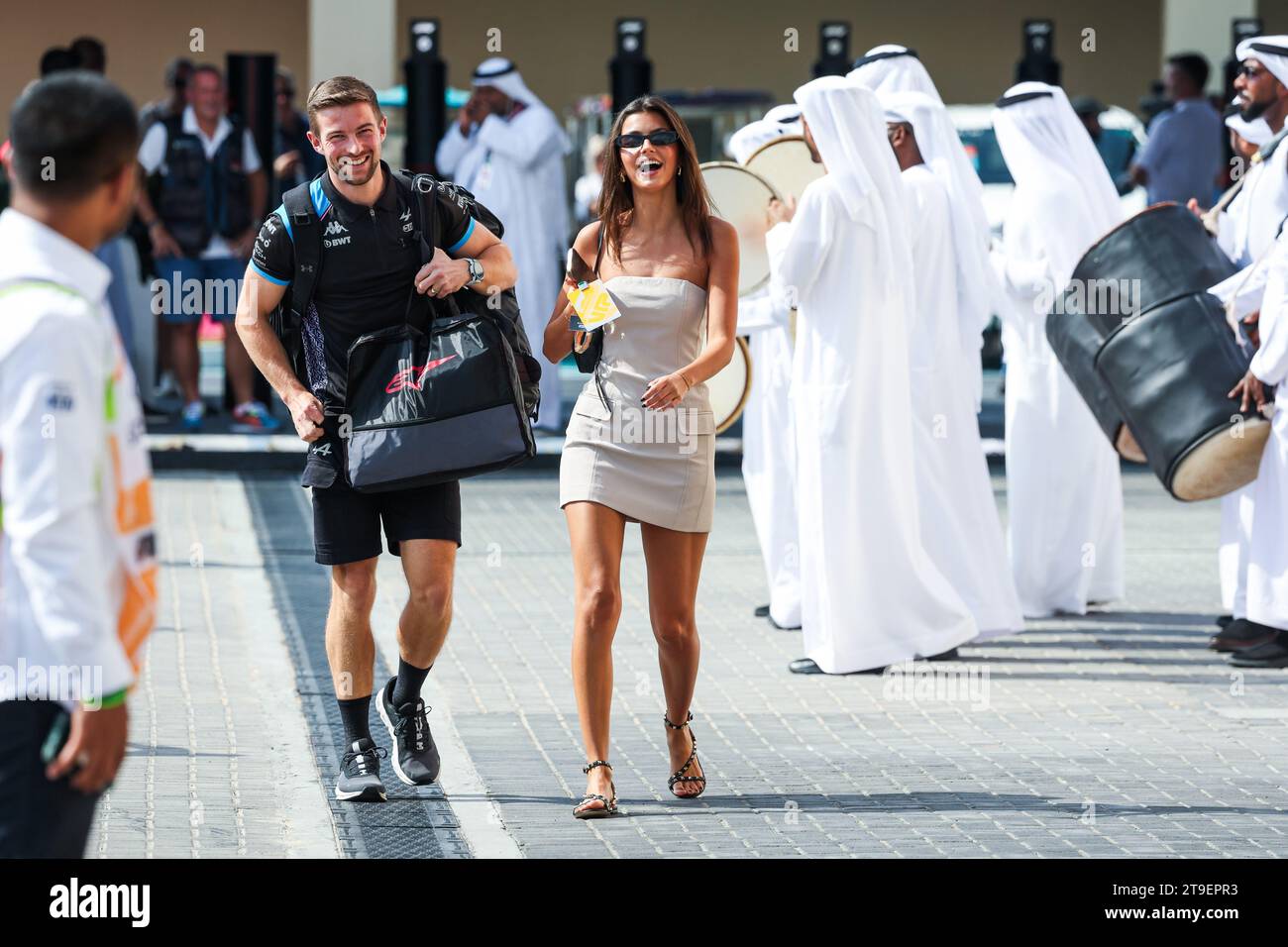 Francisca Cerqueira Gomes, girlfriend of GASLY Pierre (fra) in the ...