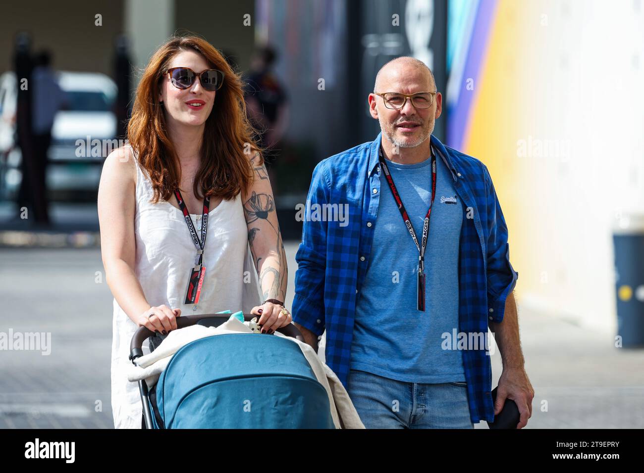 VILLENEUVE Jacques (can), former F1 Champion and TV presenter of Canal+ ...