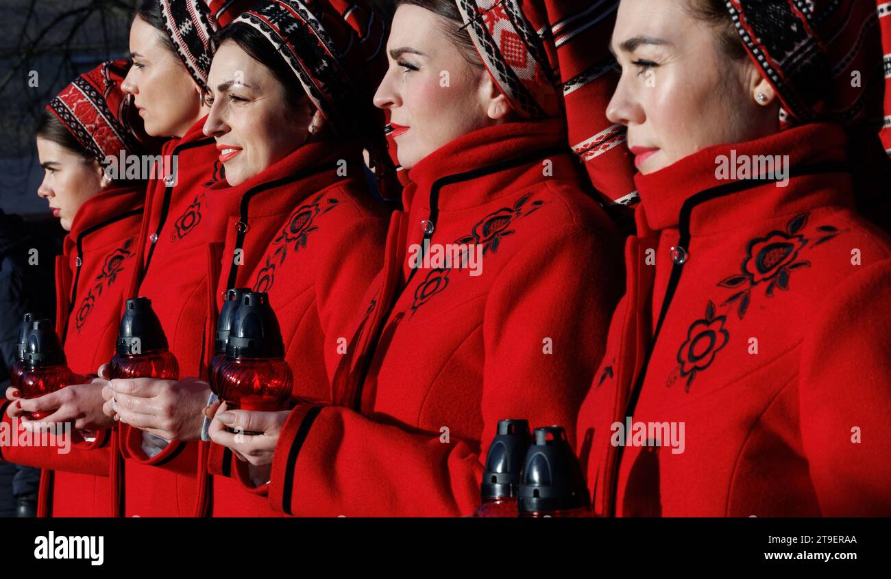 Kyiv, Ukraine. 25th Nov, 2023. Illustration picture taken during a ...