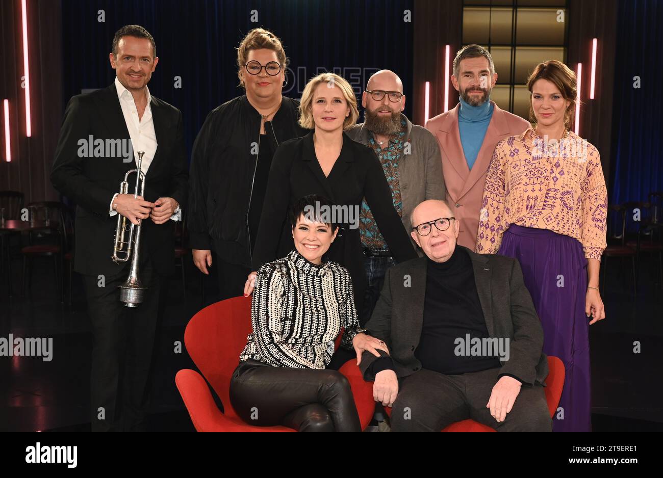 Cologne, Germany. 24th Nov, 2023. Jazz musician Till Brönner, l-r ...
