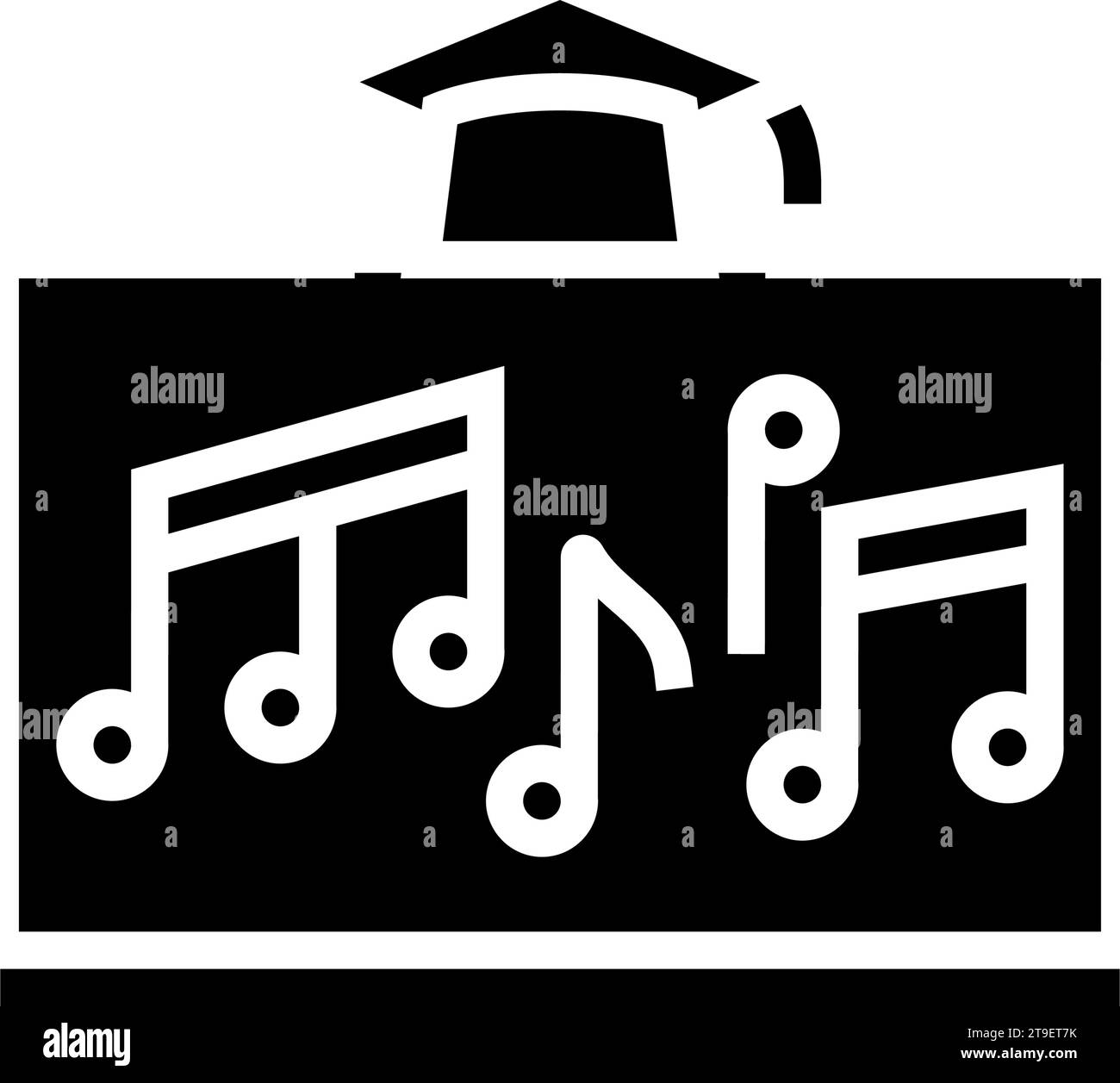music education primary school glyph icon vector illustration Stock ...