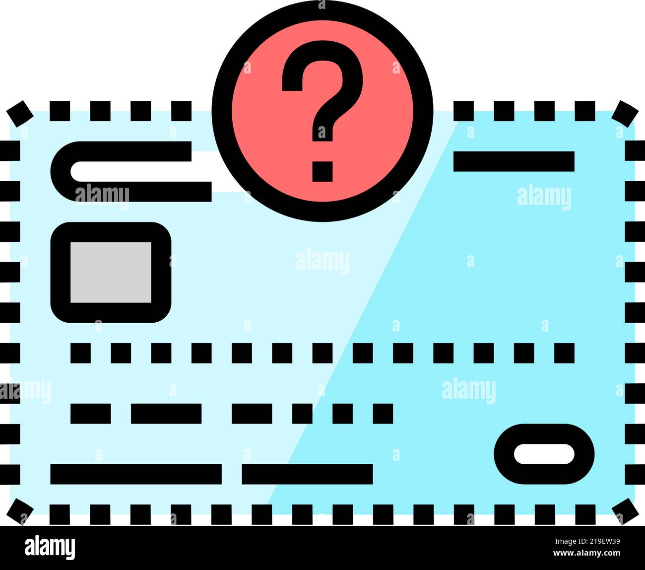 Lost credit card Stock Vector Images - Alamy