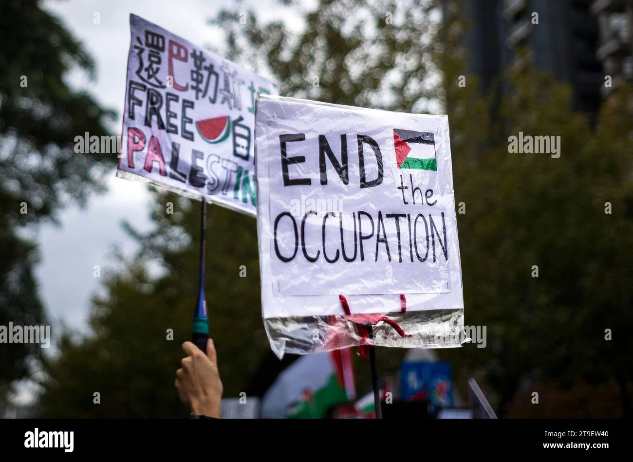 Demonstration Urging Taiwanese Government for Diplomatic Action in ...