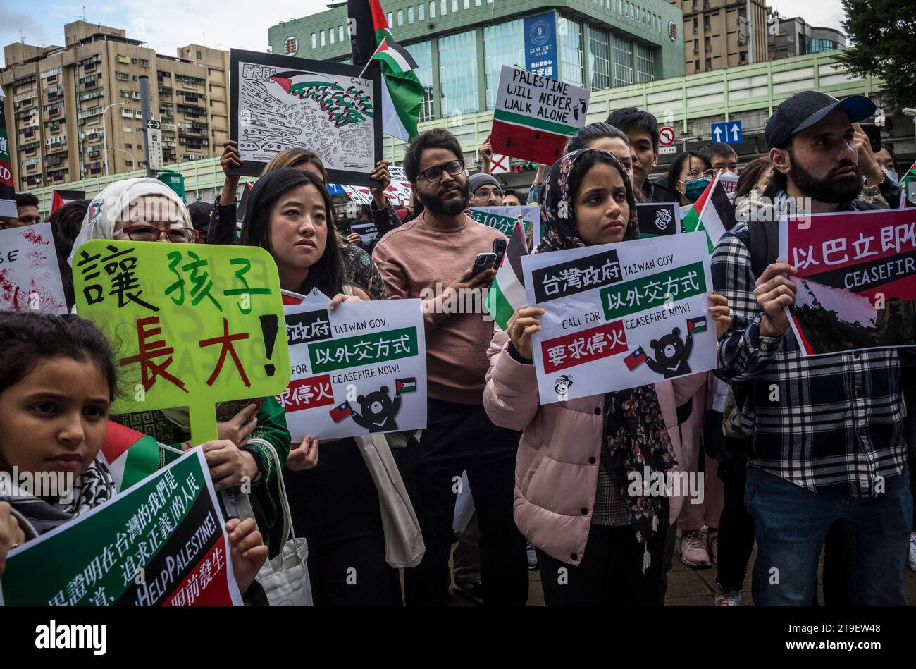 Demonstration Urging Taiwanese Government for Diplomatic Action in ...