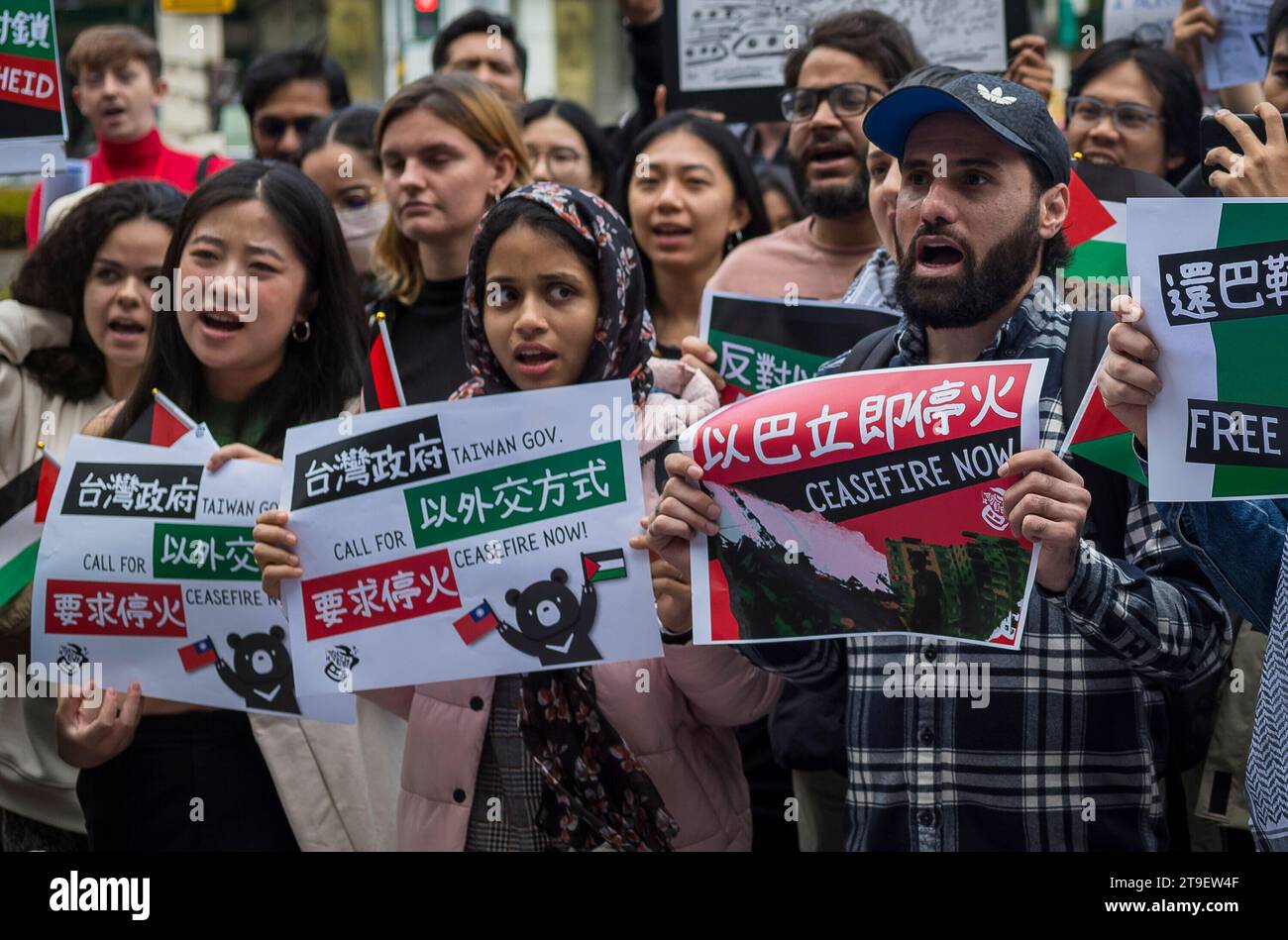 Demonstration Urging Taiwanese Government for Diplomatic Action in ...
