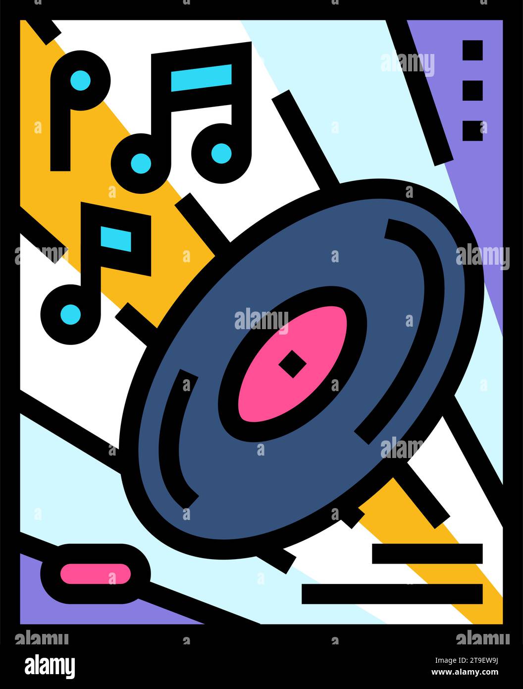 Funk music poster Cut Out Stock Images & Pictures - Alamy