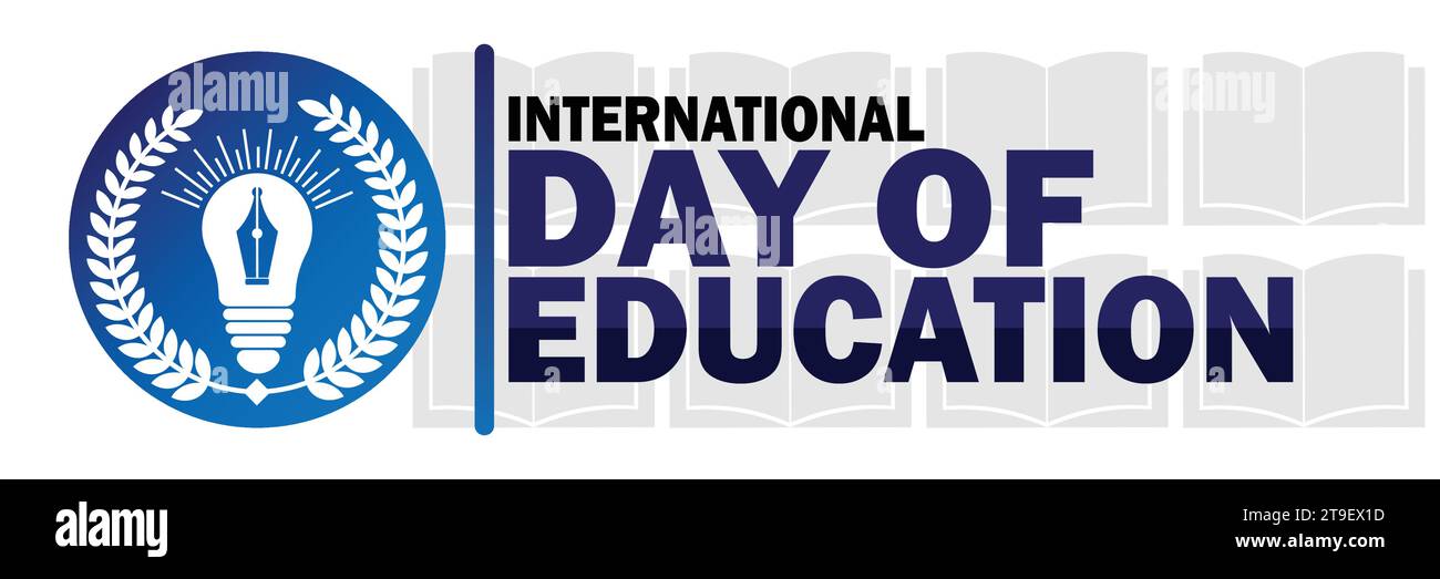 International Day Of Education Vector illustration. Suitable for ...