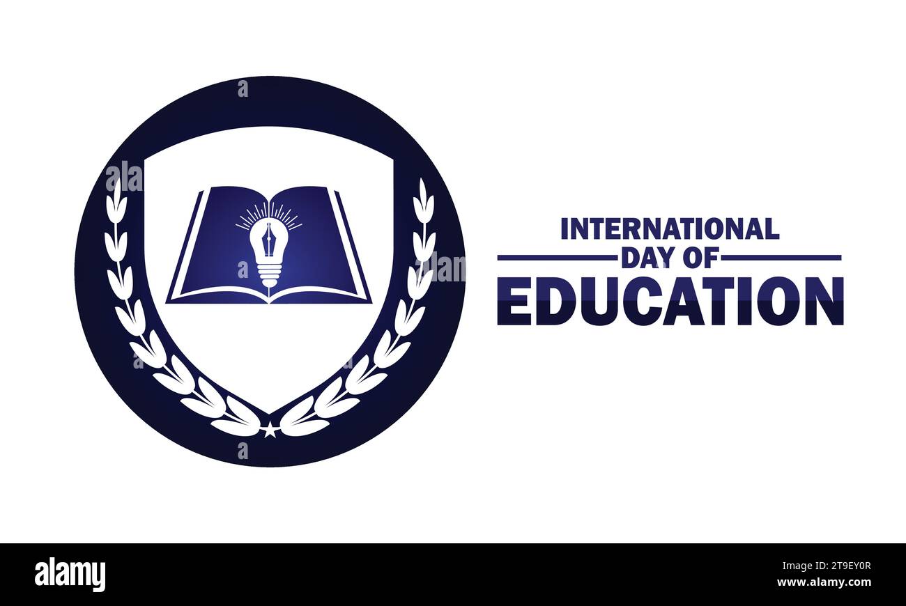 International Day Of Education. Vector illustration. Suitable for ...