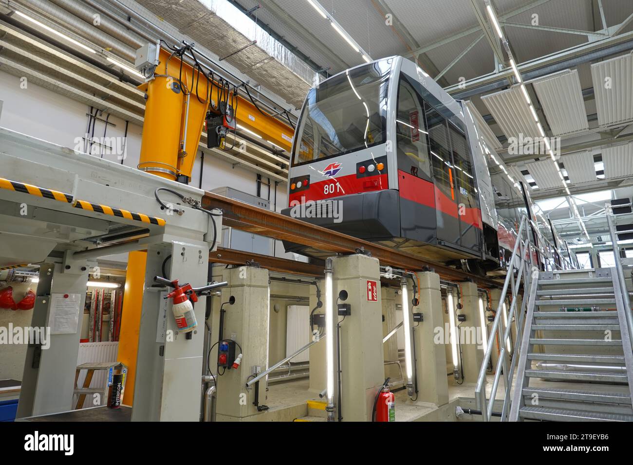 Wien, Straßenbahnremise Brigittenau // Vienna, Tramway Depot ...
