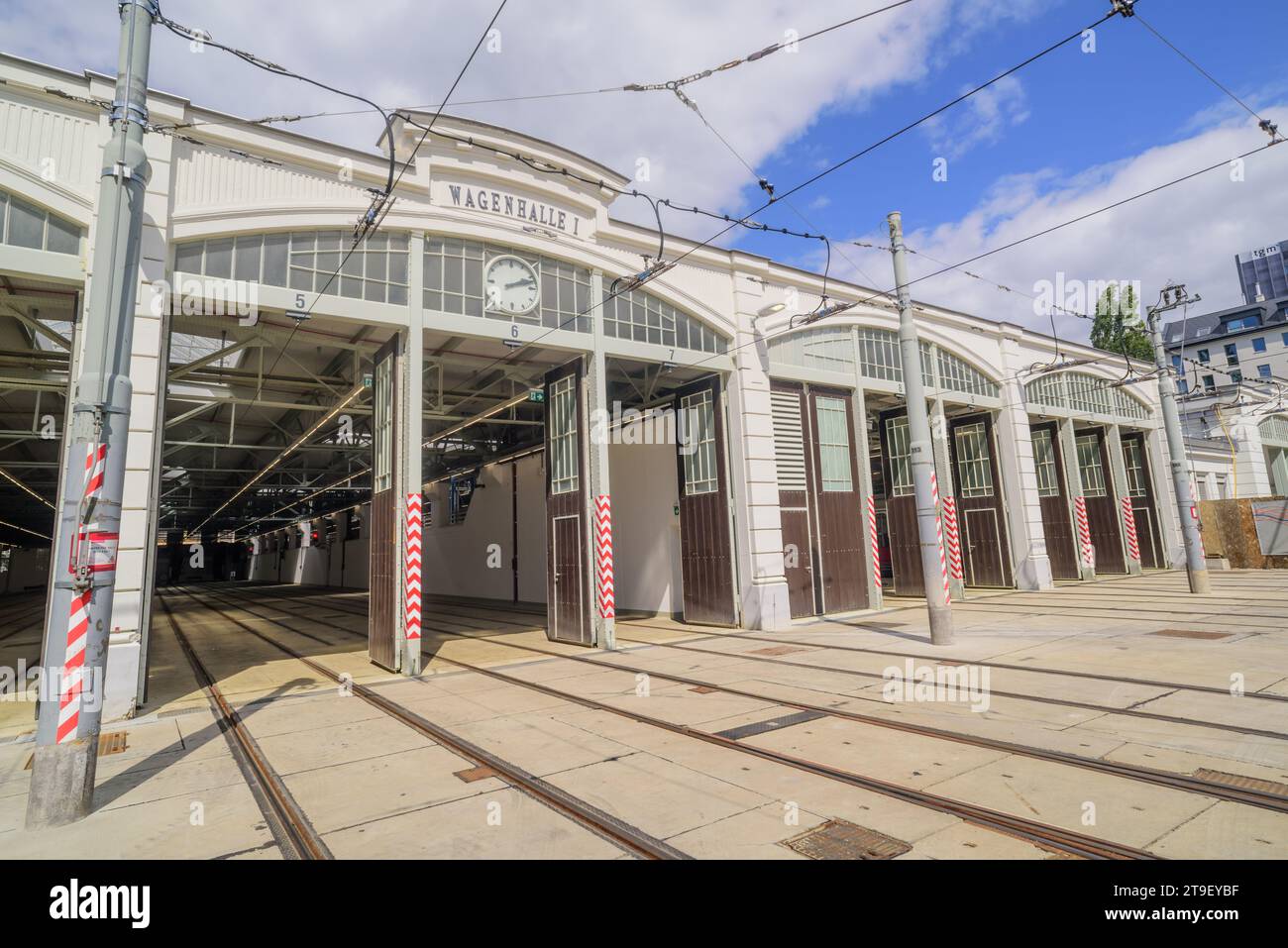 Wien, Straßenbahnremise Brigittenau // Vienna, Tramway Depot ...