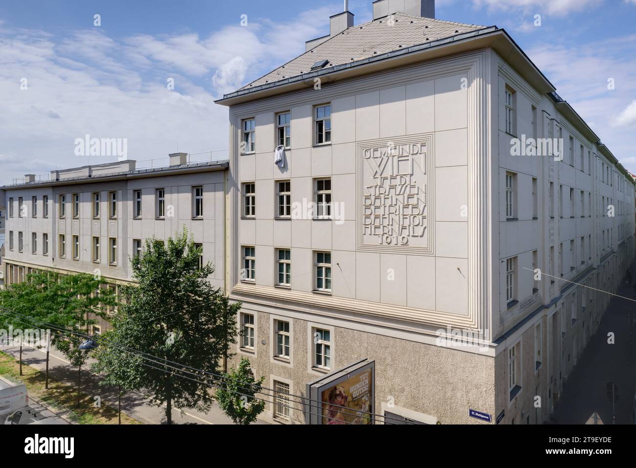 Wien, Straßenbahn, Remise (Betriebshof) Hernals // Vienna, Tramway ...
