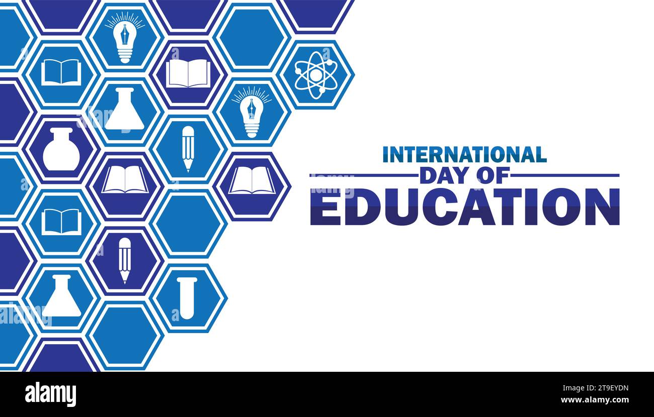 Knowledge day education kid Stock Vector Images - Alamy