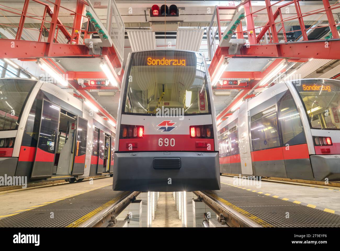 Wien, Straßenbahnremise Ottakring // Vienna, Tramway Depot Ottakring ...