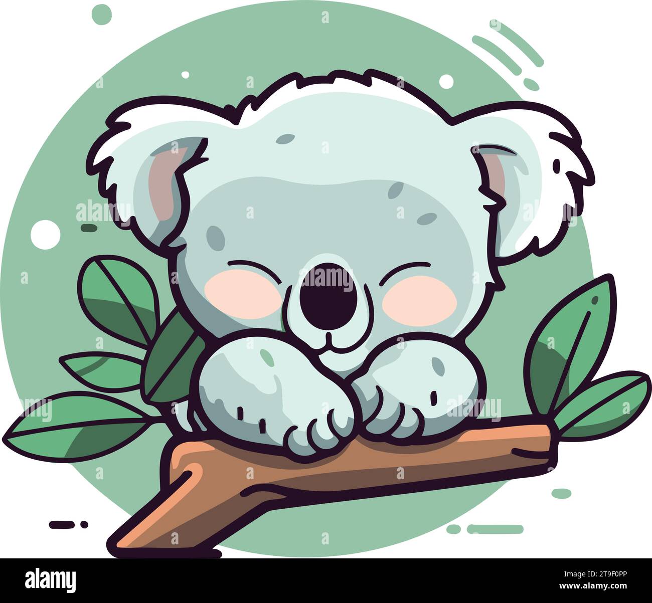 Sleeping on a branch Cut Out Stock Images & Pictures - Alamy