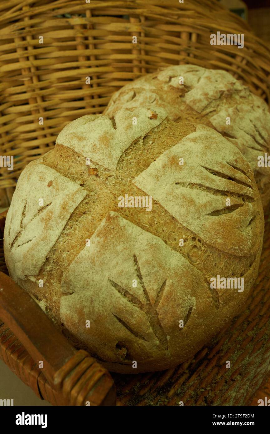 Homemade bread loaf, warm and fluffy Stock Photo - Alamy