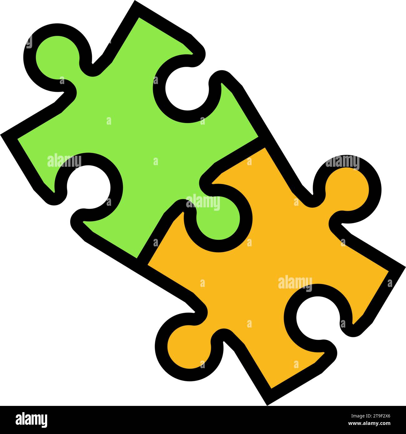 puzzle solution color icon vector illustration Stock Vector Image & Art ...