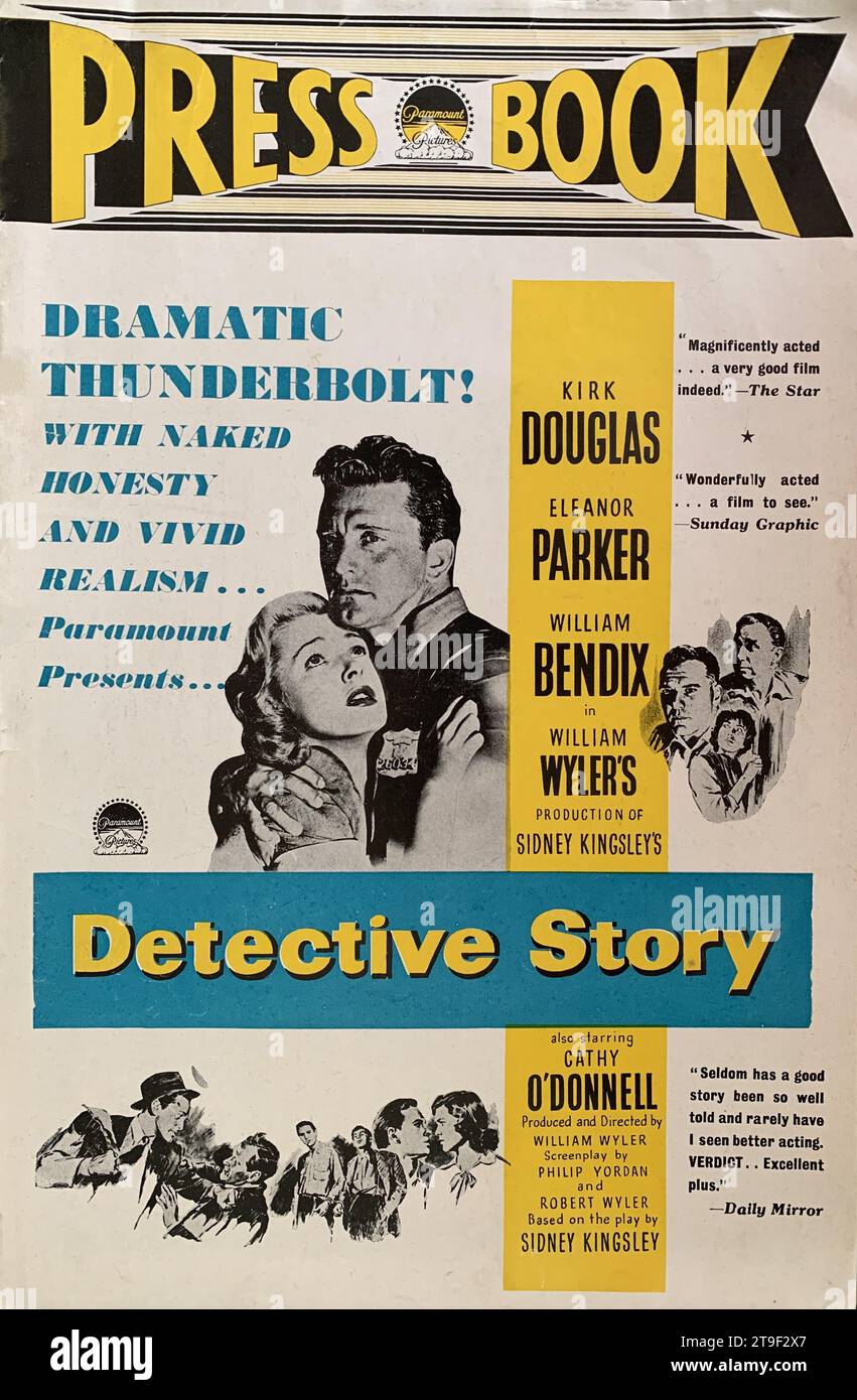 KIRK DOUGLAS ELEANOR PARKER WILLIAM BENDIX CATHY O'DONNELL GEORGE ...