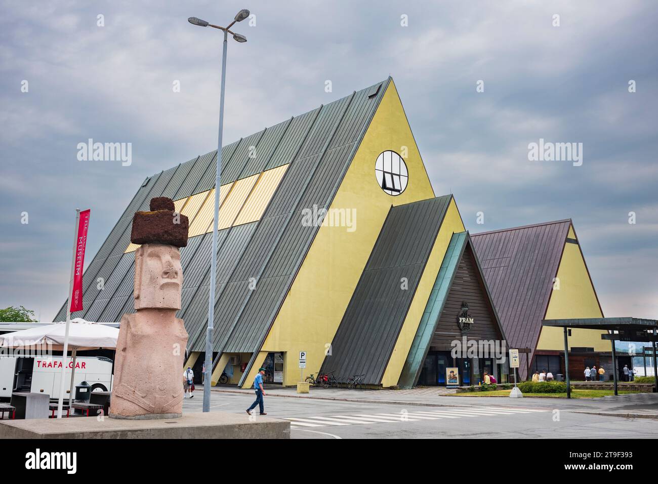Oslo, Norway, June 21, 2023: The Fram Museum tells the story of ...