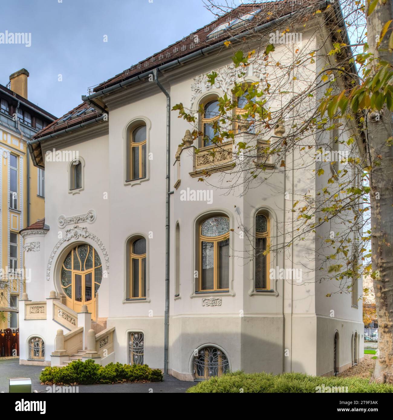 Budapest, Körössy-Villa, 1900 // Budapest, Körössy-Villa, 1900 Stock ...