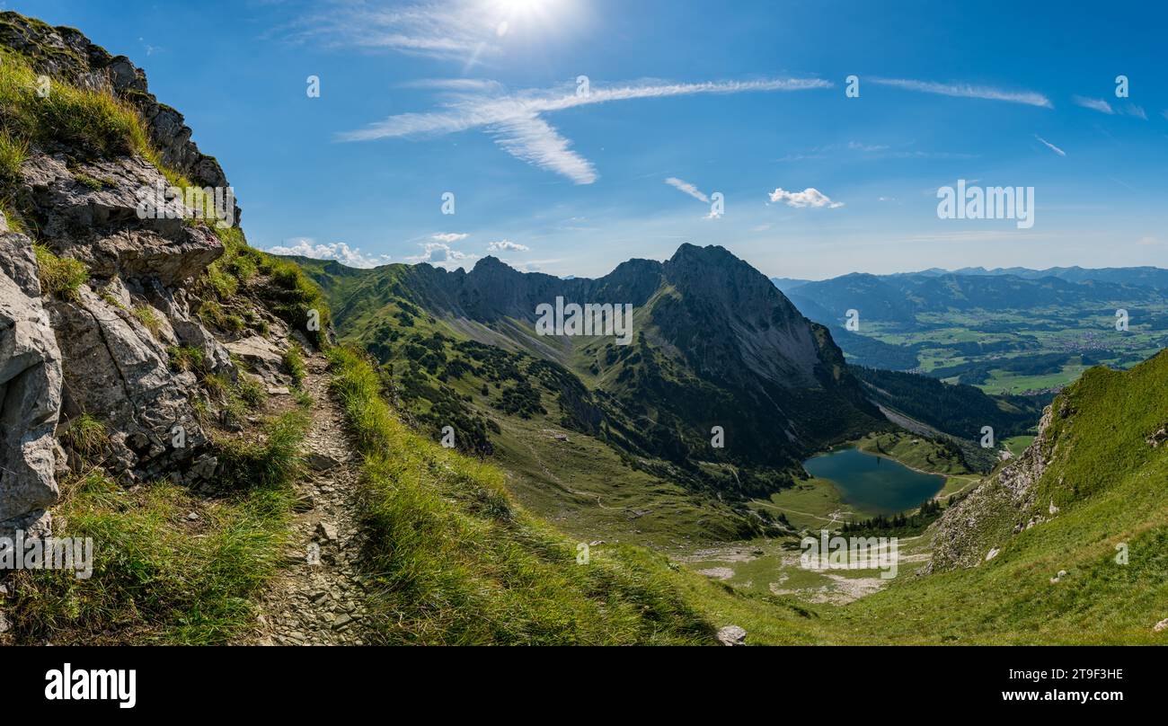 Beautiful mountain tour from Entschenkopf to Rubihorn and Gaisalpsee in ...