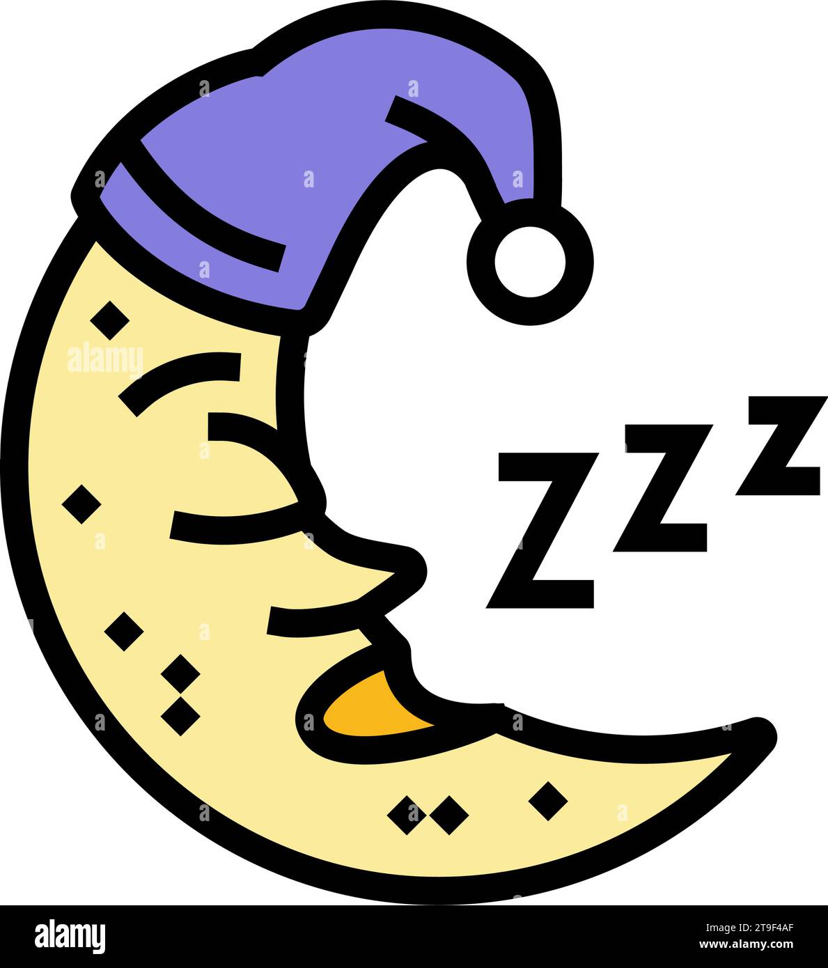 Woman sleeping bed clock Cut Out Stock Images & Pictures - Alamy