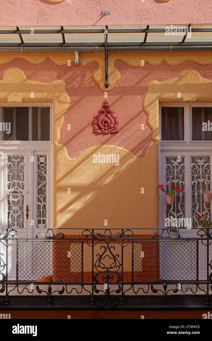 Budapest, Szenes Haus, Wohnhaus Thököly ut 46, István Nagy 1905-1906 ...