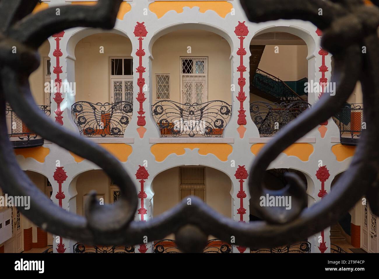 Budapest, Szenes Haus, Wohnhaus Thököly ut 46, István Nagy 1905-1906 ...