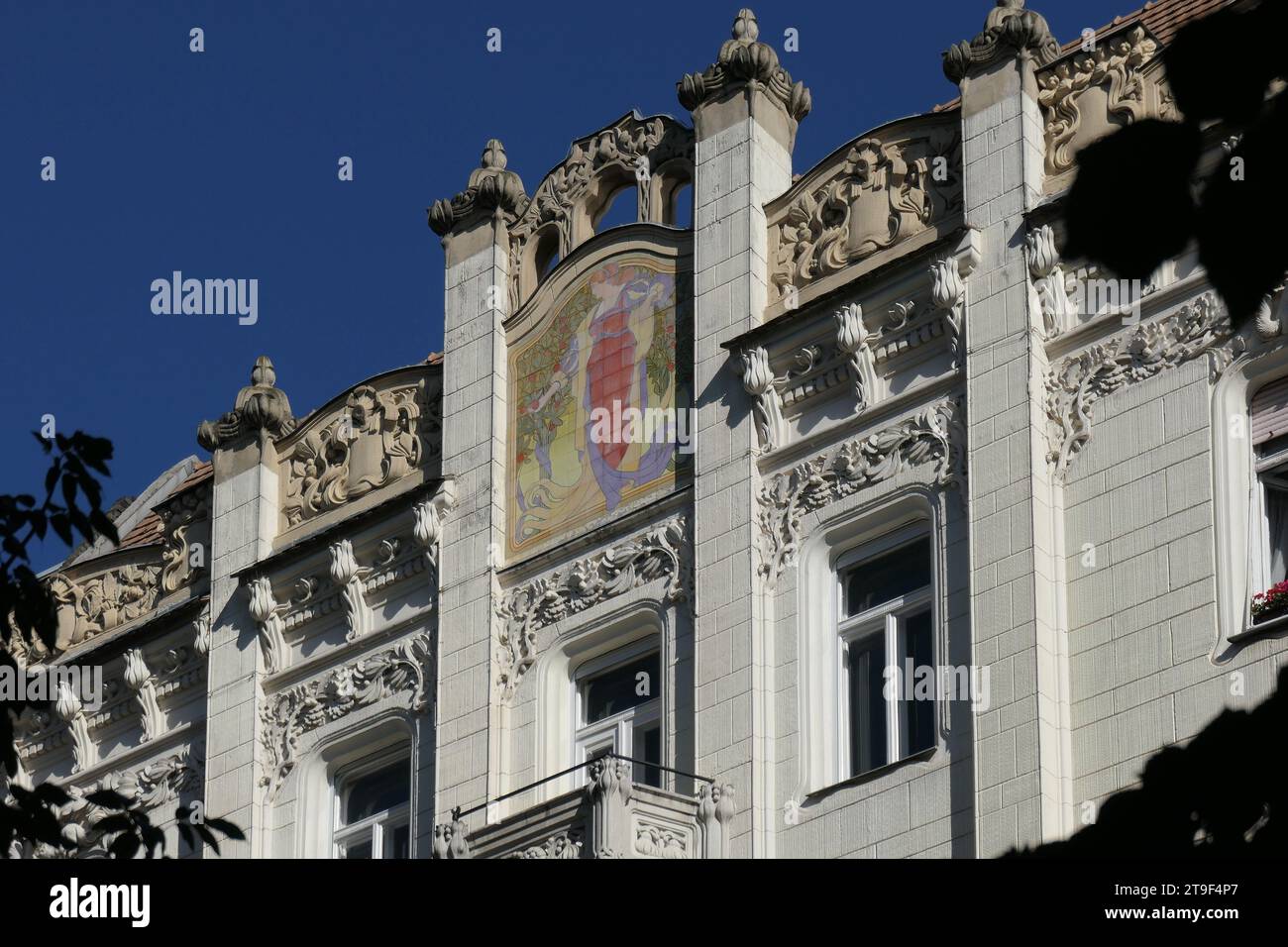 Budapest, Walkó Haus, Wohnhaus Aulich utca 3, Kőrössy Albert Kálmán ...