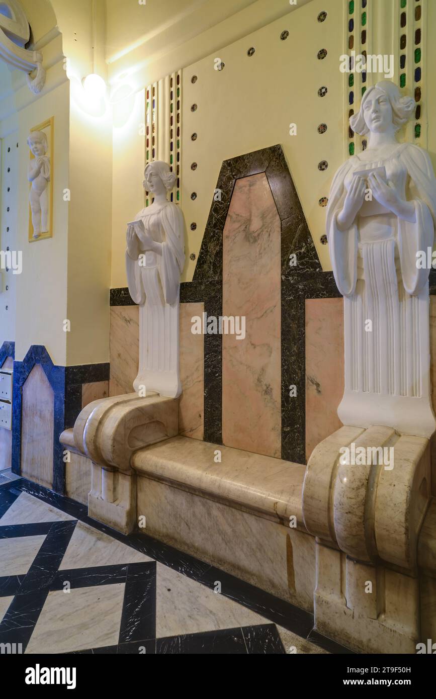 Budapest, Visegrádi utca 29, Spitzer-Haus, Architekt József Klinger ...