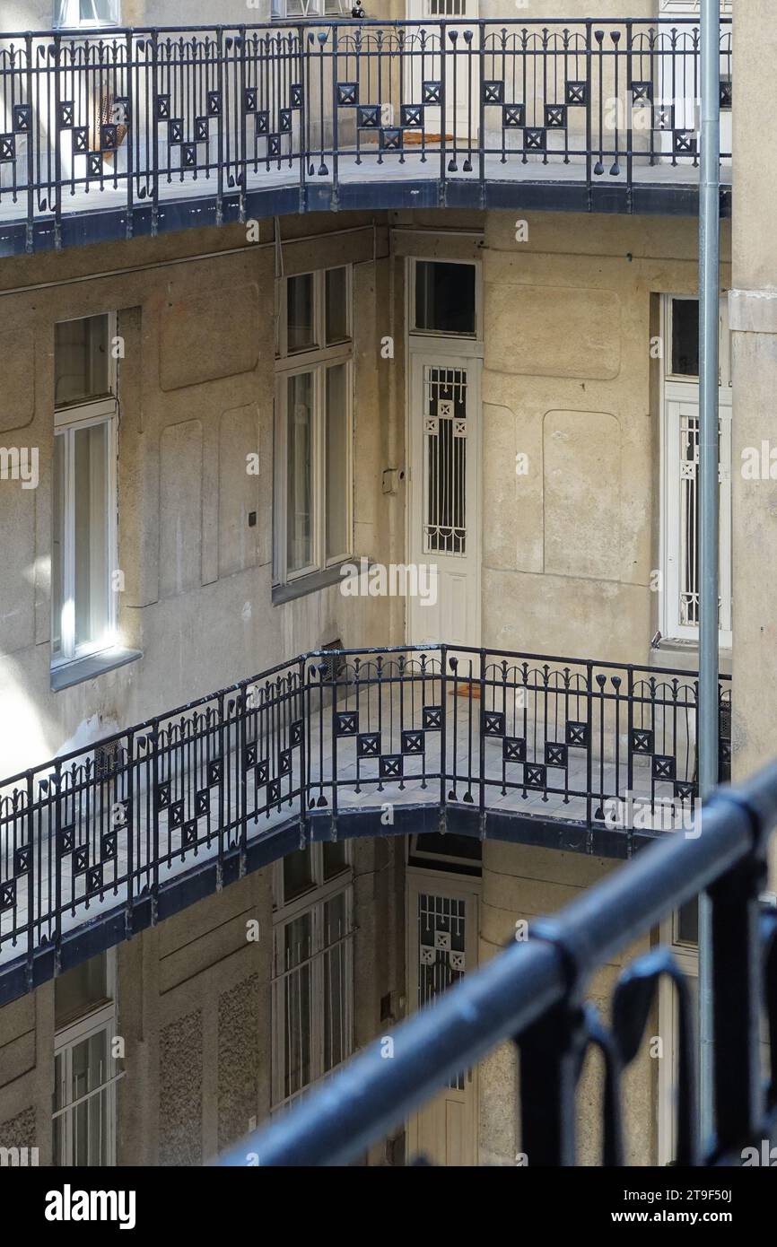 Budapest, Visegrádi utca 29, Spitzer-Haus, Architekt József Klinger ...