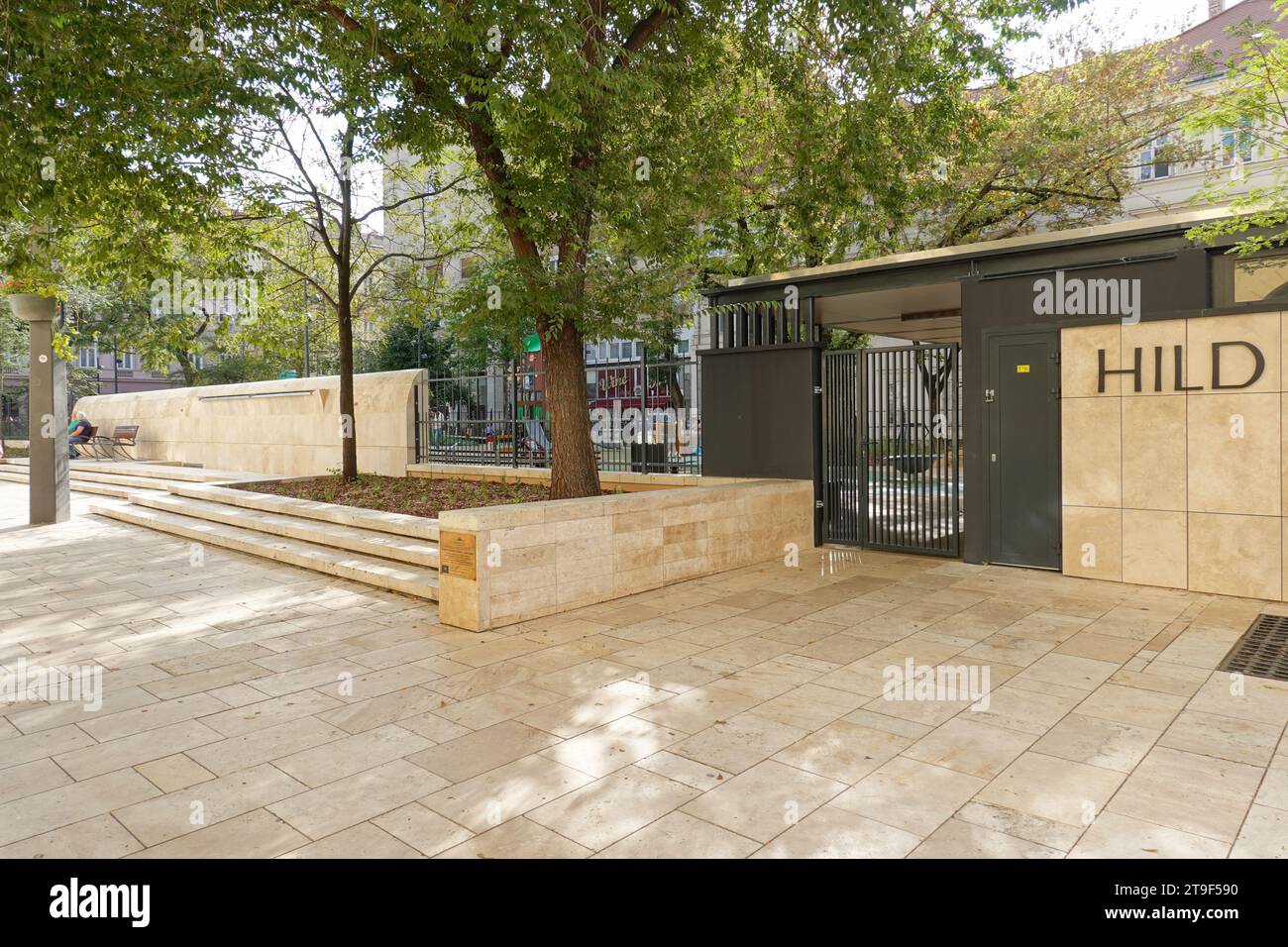 Budapest, Hild ter, Stadtgestaltung // Budapest, Hild ter, Public Space ...