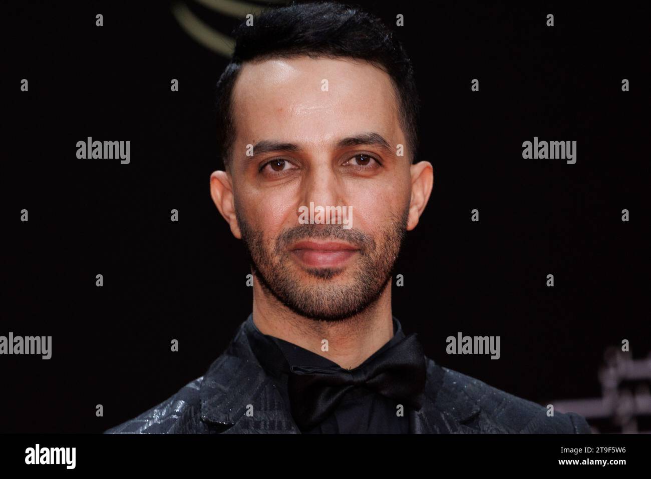 Abdelilah Rachid poses for photographers before the opening ceremony of the Marrakech ...