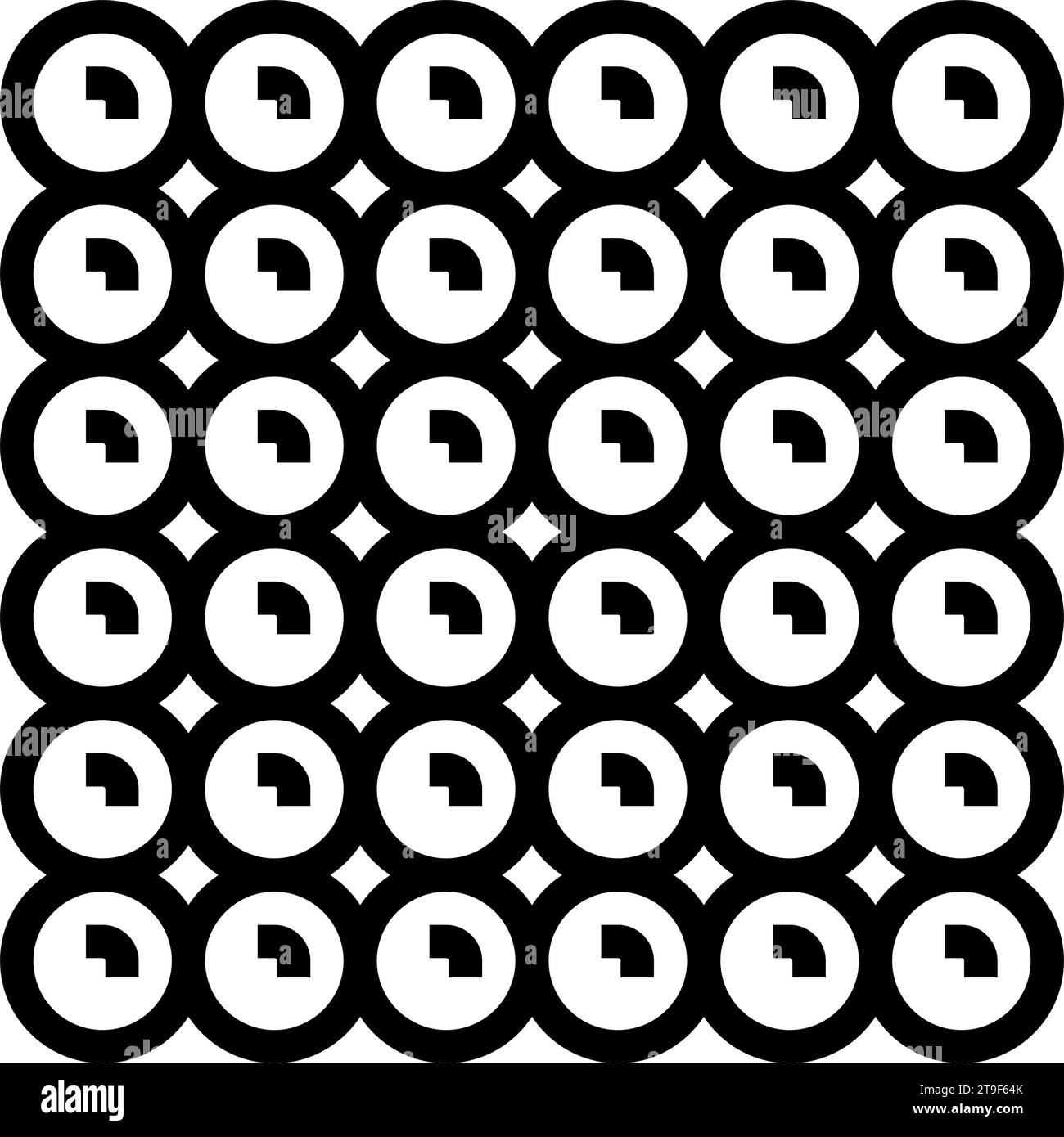 magnetic balls fidget toy line icon vector illustration Stock Vector ...