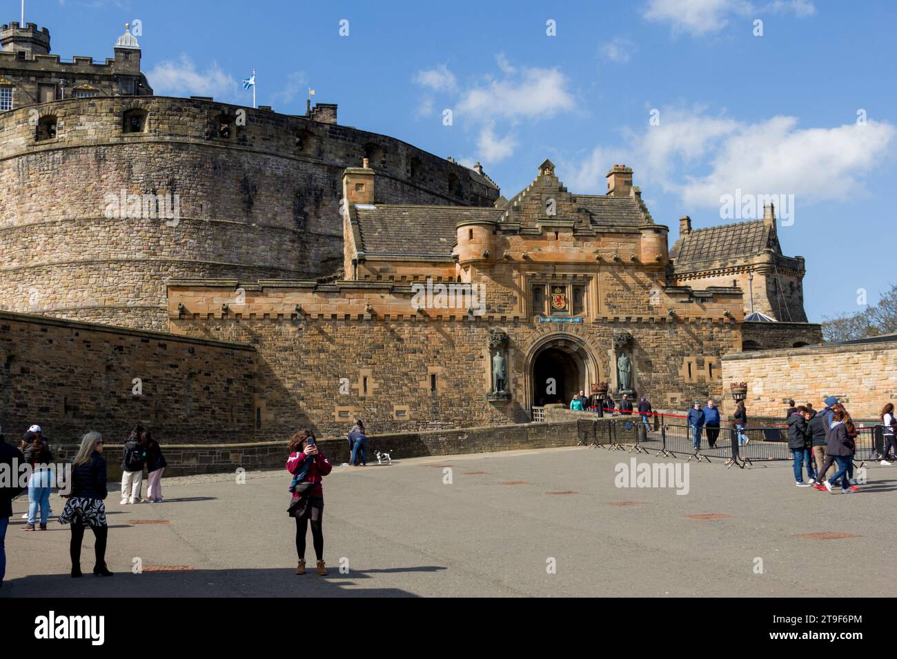 Edinburgh, Scotland, UK. 19th April, 2023. UK.Edinburgh Castle, The ...