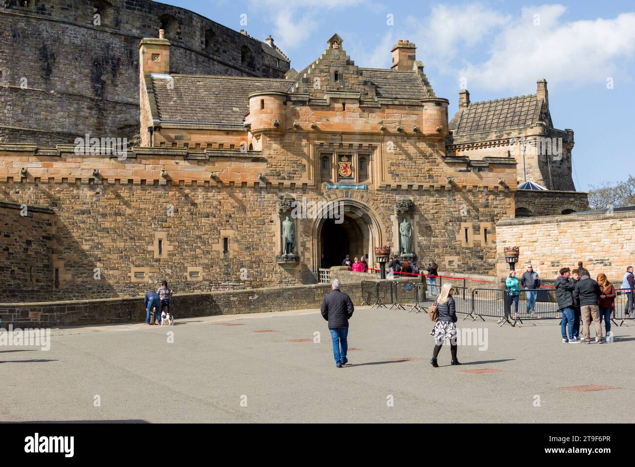Edinburgh, Scotland, UK. 19th April, 2023. UK.Edinburgh Castle, The ...