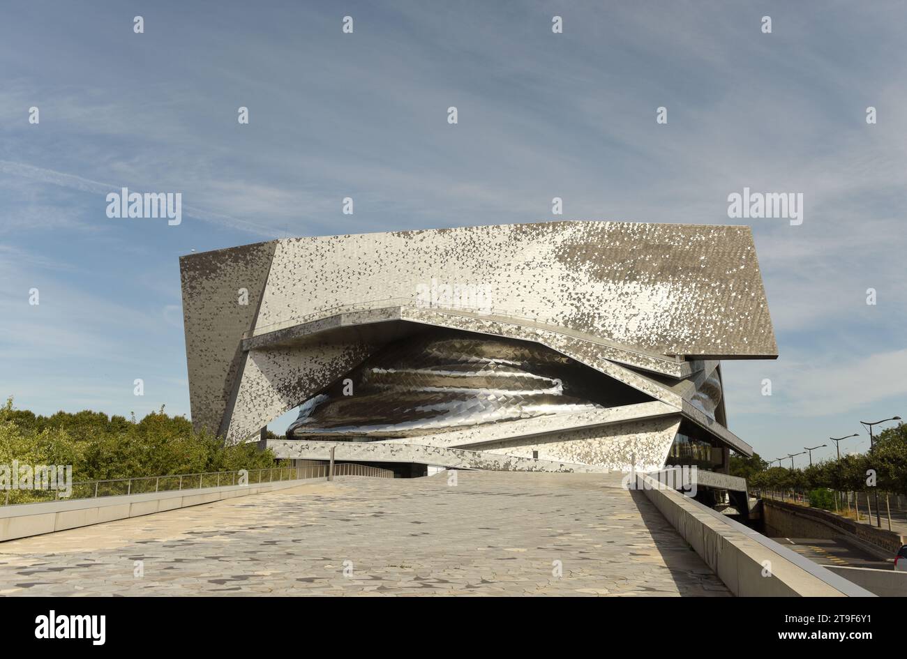 Paris, France - September 2, 2019: Paris Philharmonic (Philharmonie de ...