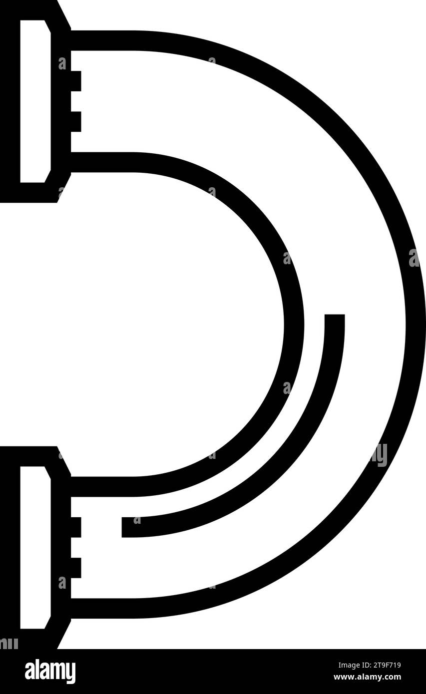 business pipeline line icon vector illustration Stock Vector Image ...