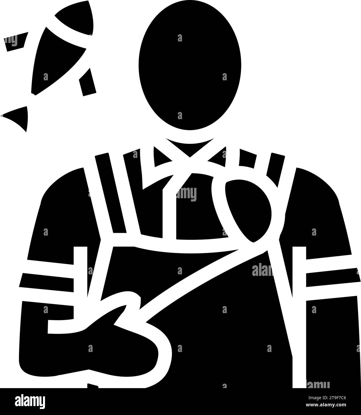 seafood chef restaurant glyph icon vector illustration Stock Vector ...