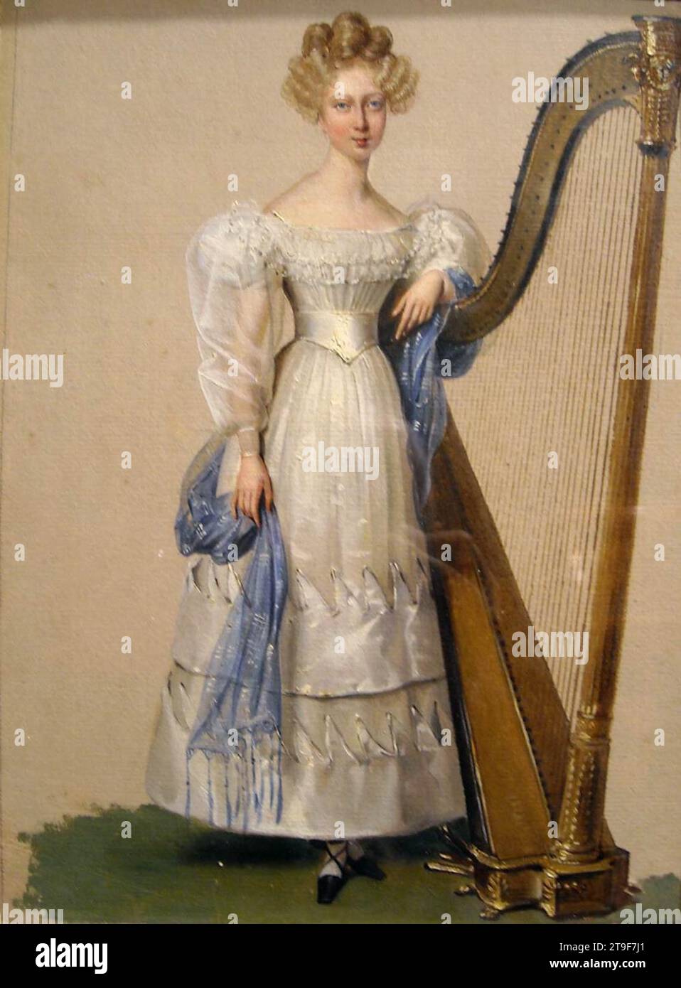 Portraits of the Princess Marie de Valois 1828 by Alexandre-Jean Dubois ...