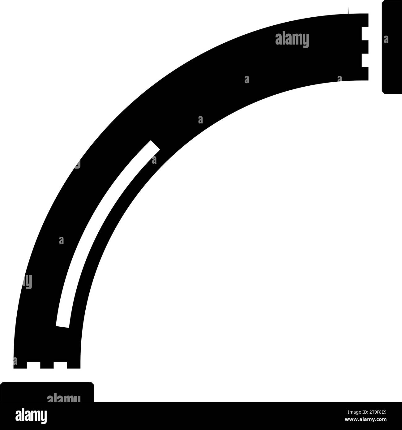 production pipeline glyph icon vector illustration Stock Vector Image ...