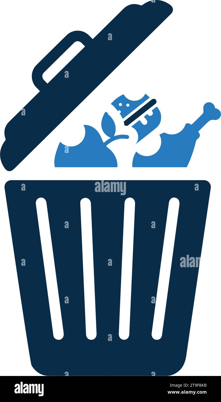 Food, food waste, garbage icon. Beautiful design and fully editable ...